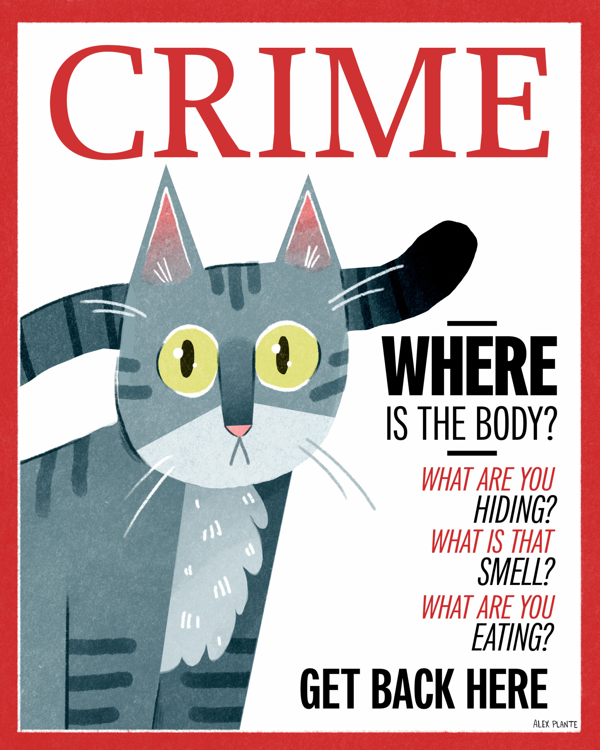 i put my children on the cover of CRIME Magazine, where they belong ...